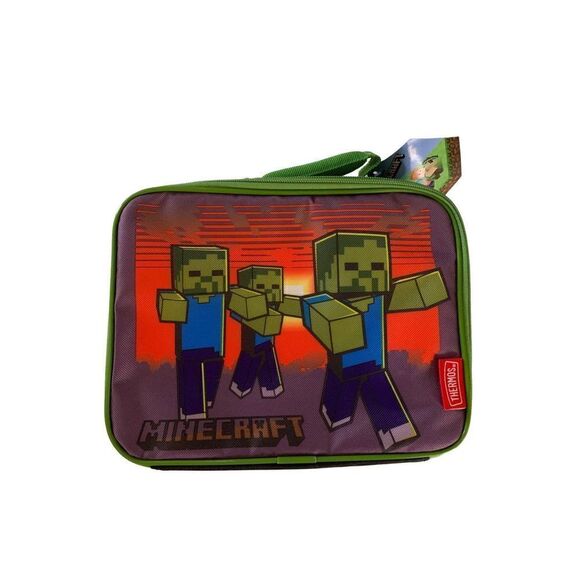 Minecraft | Kitchen | New Minecraft Thermos Kids Insulatedlunch Boxnwt ...